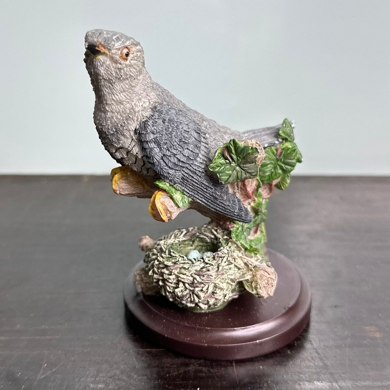 Кукушка, Коллекционная статуэтка птица , Европа, 2003