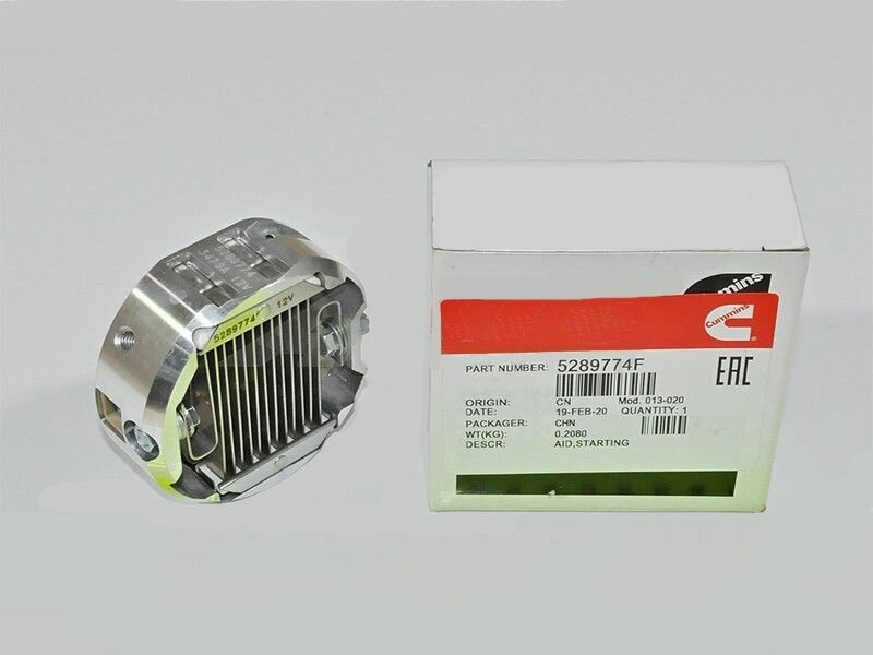 Подогреватель впускного воздуха 12V Cummins ISF 3.8