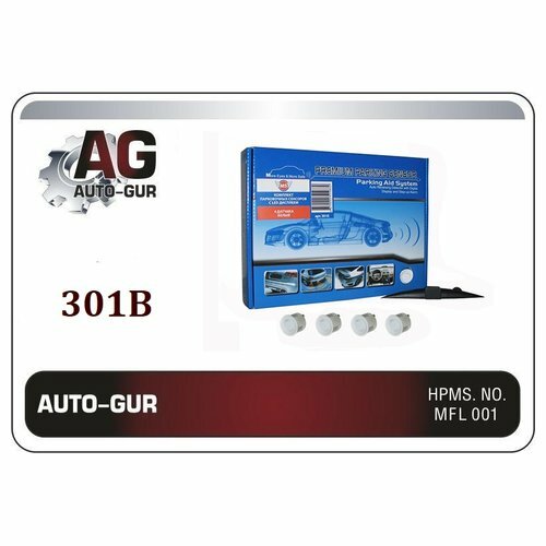 Сенсор парковочный (парктроник) М5 PZ301 белы AUTO-GUR 301B