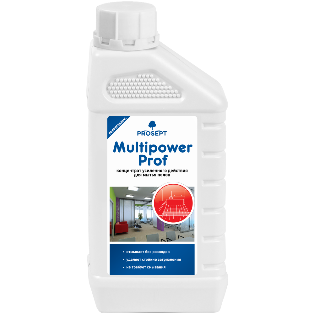 Средство для Мытья Пола Prosept Multipower Prof 1л 101-1 / Просепт.