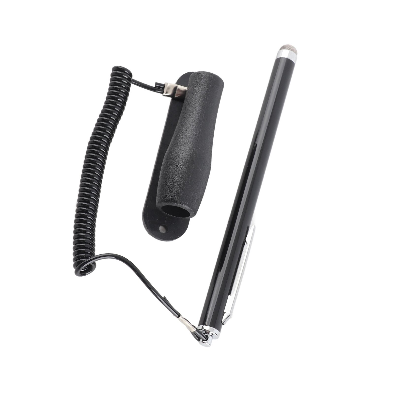 Стилус для емкостного сенсорного экрана, черный металлический, высокочувствительный, для мобильных телефонов, GPS-навигаторов и планшетов, инструмент для точного письма.