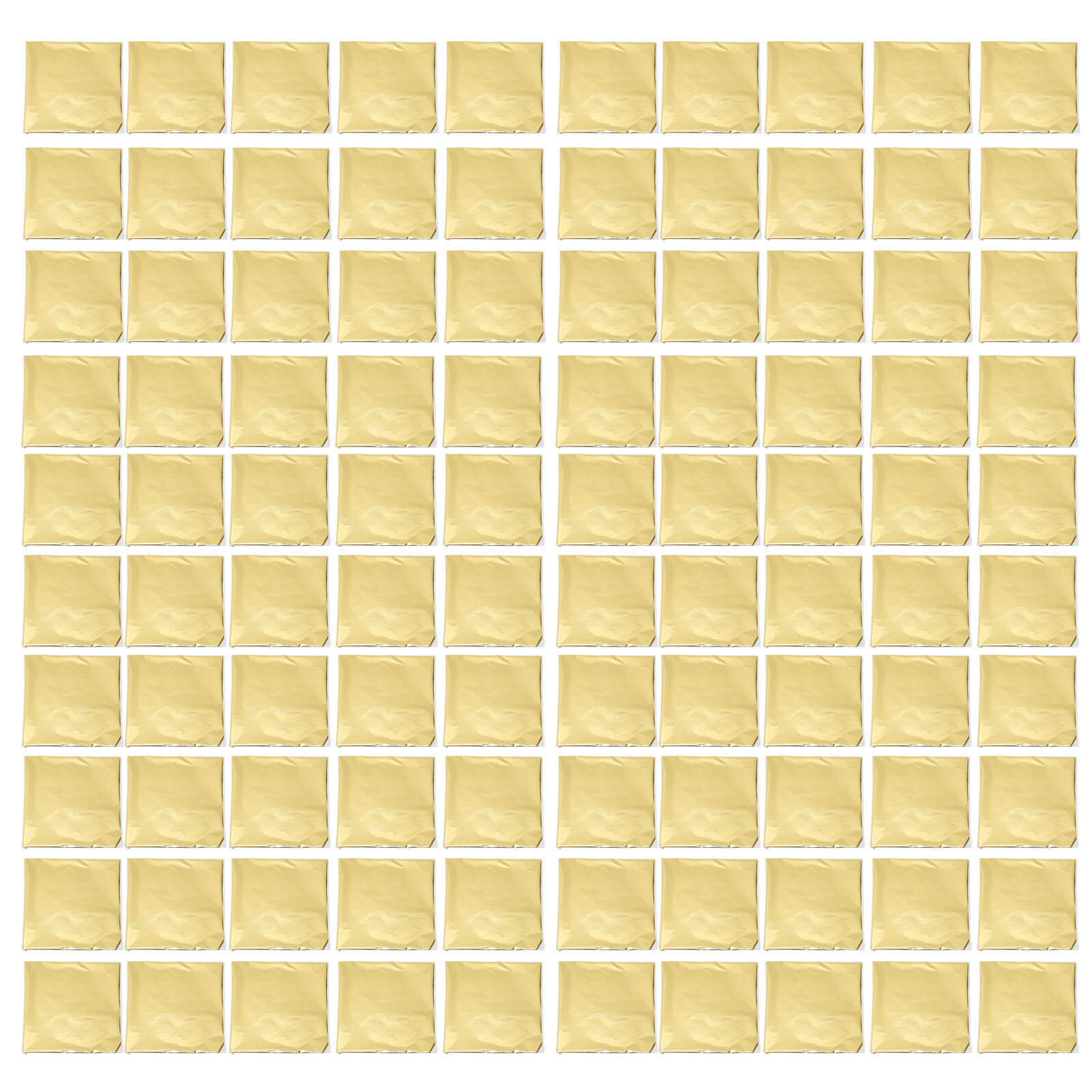 100 листов имитации золотой фольги, которые можно резать и складывать, большие листы золотой фольги для золочения, рукоделия, нейл-арта и росписи ногтей.