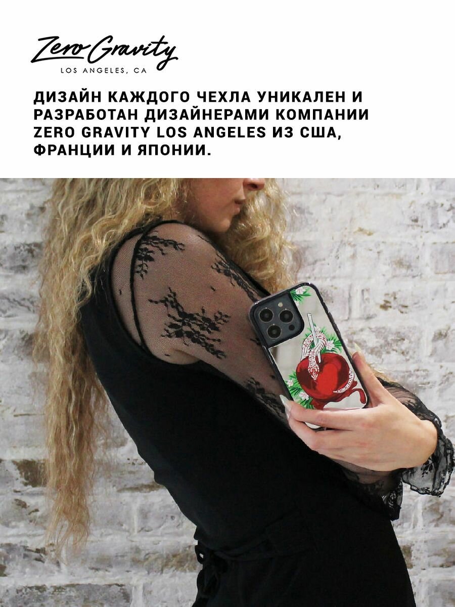 Зеркальный Magsafe чехол на IPhone 15 Plus 15 PRO MAX, 14 Plus 14 PRO MAX, RED AND WHITE, ZG 810042913196 — фото 1