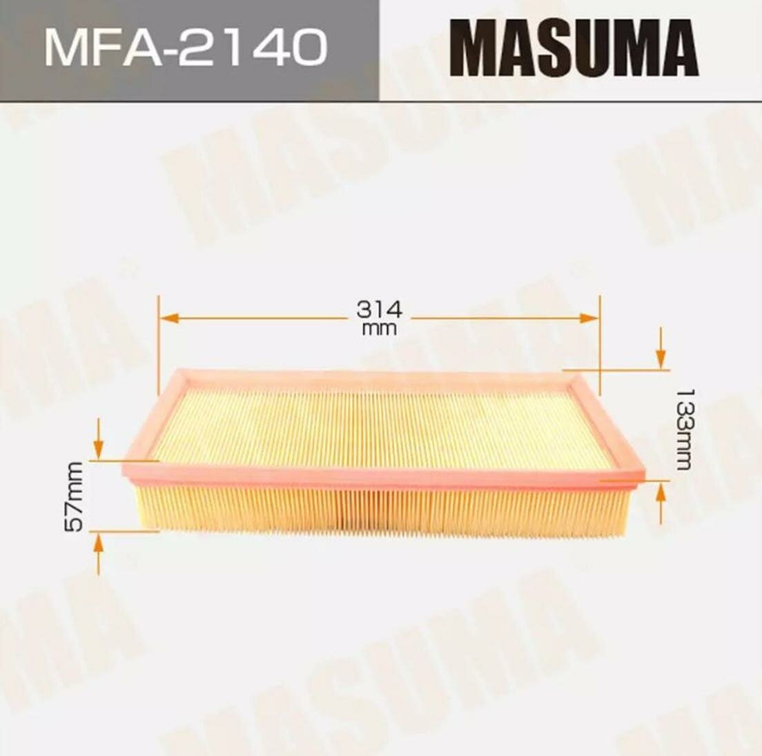 Фильтр воздушный для автомобилей Masuma MFA2140 (запчасти и расходники)