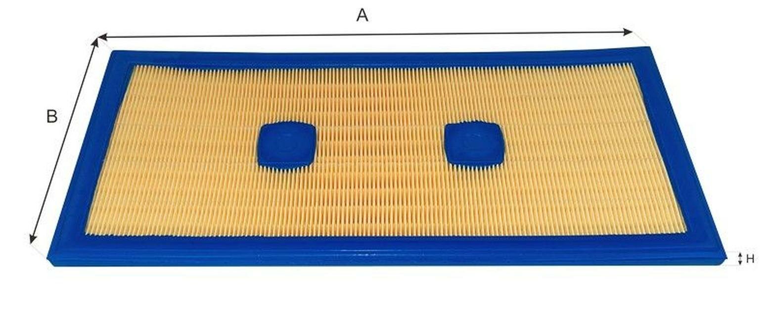 Фильтр воздушный для автомобилей Goodwill AG831 (запчасти и расходники)