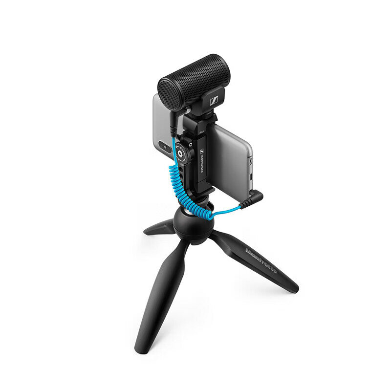 SENNHEISER MKE200 Mobile-Kit Directional Shotgun Microphone Kit for Camera and Smartphone