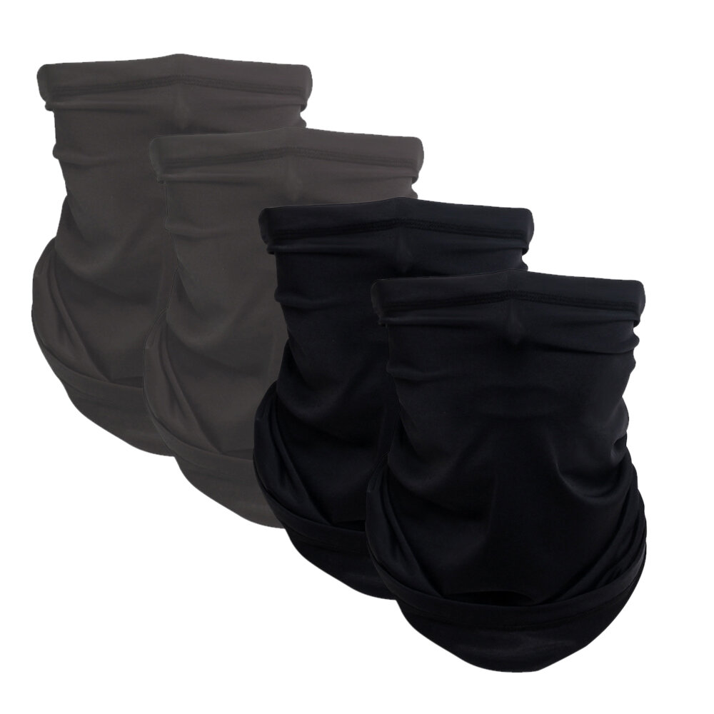 Защитное лицо от УФ-лучей Солнца Дыхательный повязка на шею Ветронепроницаемый Спортивный шарф для мотоциклинга Рыбалки Горных походов Велосипедных прогулок Альпинизма Черный Серый Синий Белый Черный&Серый Синий&Белый Черный&Серый&Синий&Белый Хлопок