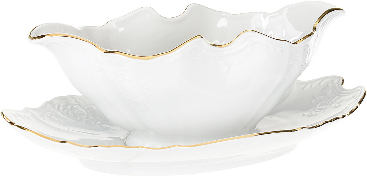 Соусник 500 мл; "Bernadotte", декор "Отводка золото", Thun/ БТФ0155