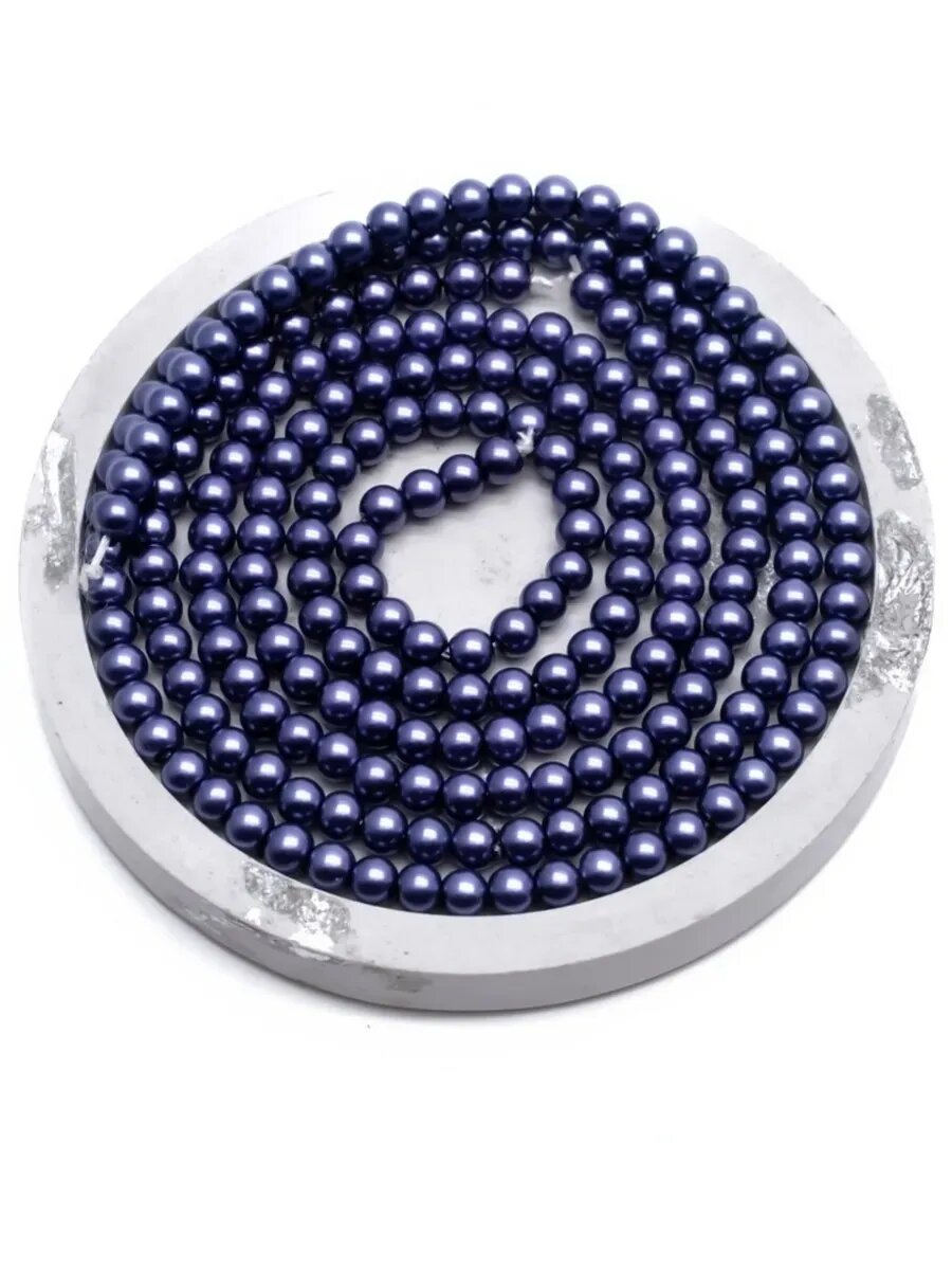 1386 Майорка для создания трендовых сережек колье 4мм 1 нить