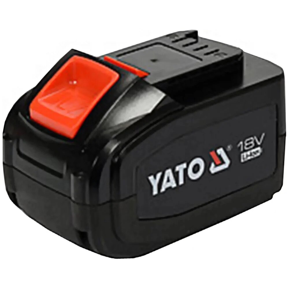 Аккумулятор YATO Li-Ion 18 V 6.0 Ah YT-828464, слайдер, для профессионального использования с индикатором заряда