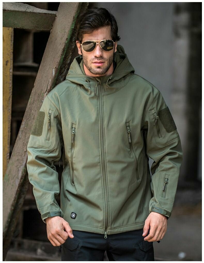 Куртка тактическая SoftShell , куртка для рыбалки и охоты.