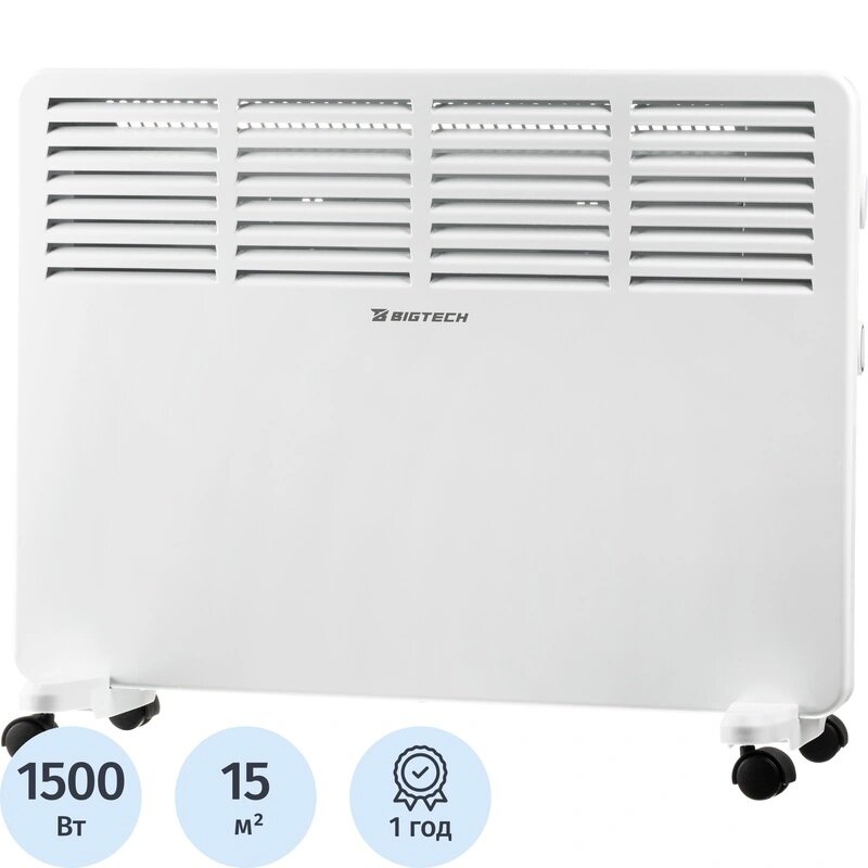 Конвектор BigTech WBC001 1500x (1500 Вт, с терморегулятором)