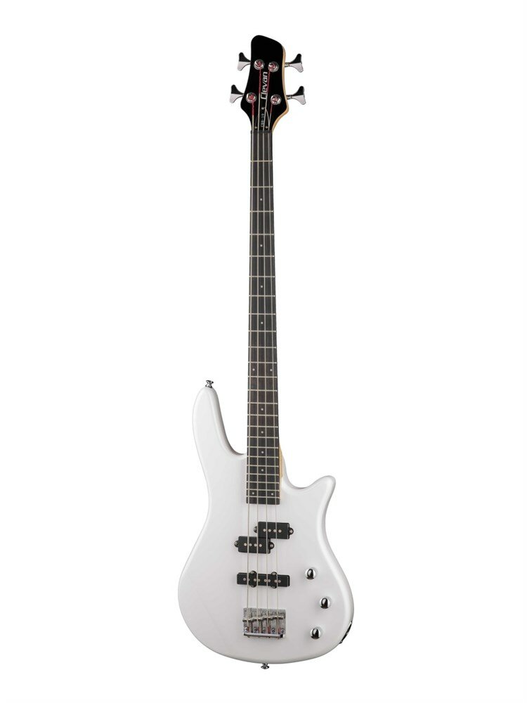 Clevan CBB-10-PW-GLOSS Бас-гитара, белая