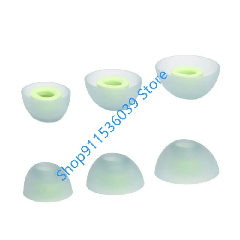 6 шт. мягкие силиконовые амбушюры для наушников OnePlus Buds Ace 2 AREOFRGB blue