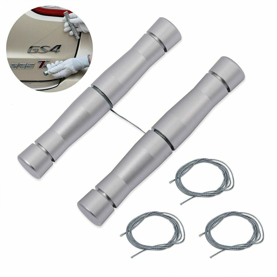 Инструмент для удаления логотипа автомобиля очищает ручку PE line от кожуры