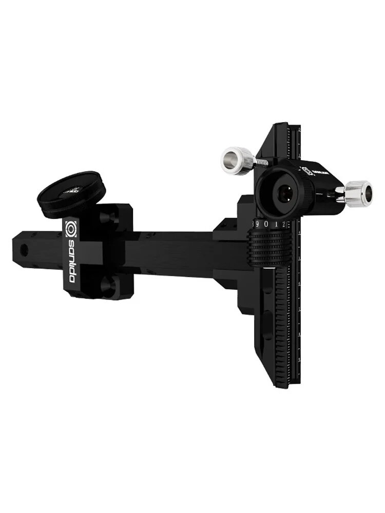 Sanlida Archery X9 составной прицел 6 дюймов Черный, Black