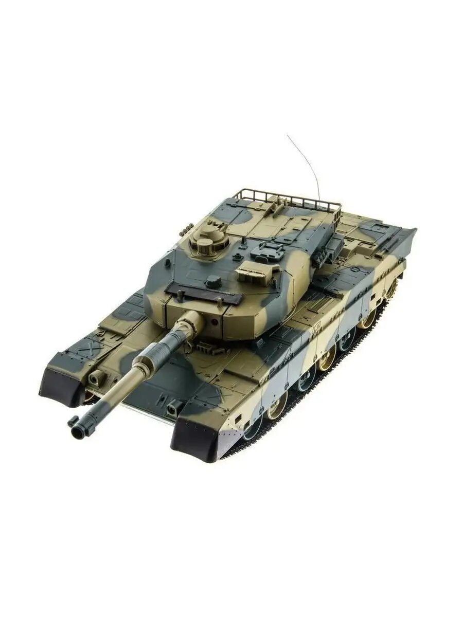Радиоуправляемый танк Heng Long Type 90 HL3808-1, хаки, 1:24, дальность выстрела до 25 м