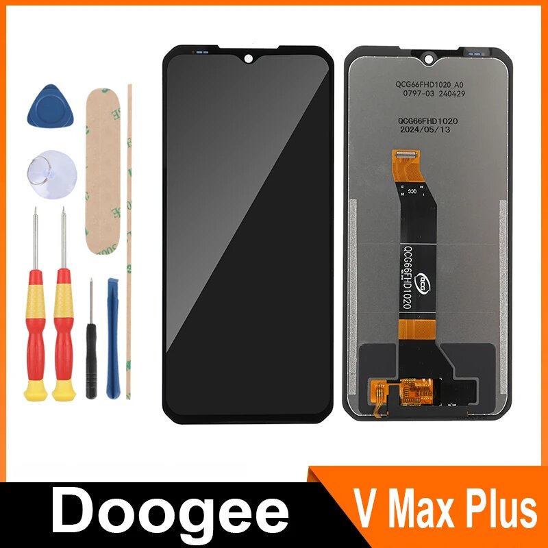 Для DOOGEE V Max Plus/V Max Pro/V Max S/6,58-дюймовый ЖК-дисплей FHD+ + сенсорный экран