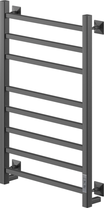 Полотенцесушитель электрический Ника Step 2 80/50, матовый черный RAL9005