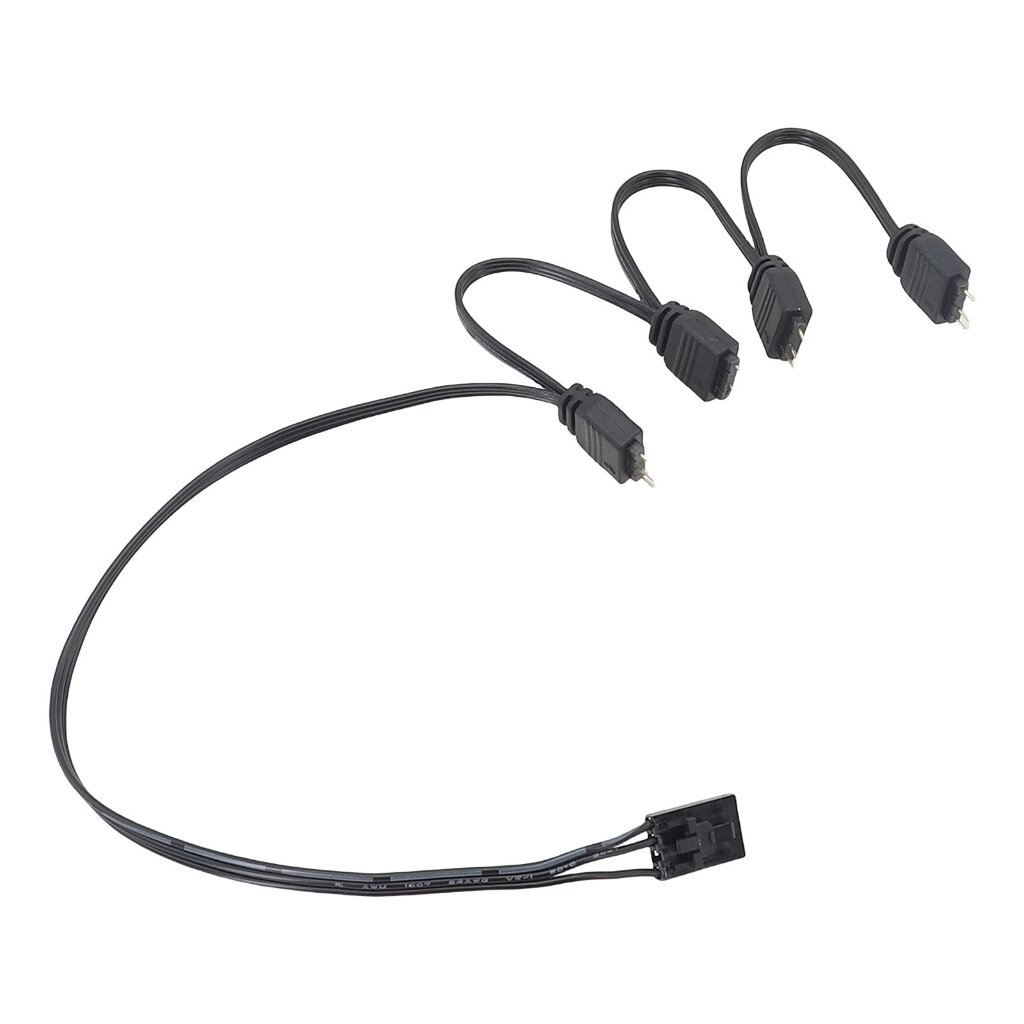 Кабель-переходник ARGB от 4pin до 3Pin Улучшает световые эффекты, разделяя 4Pin на 5V и 3Pin