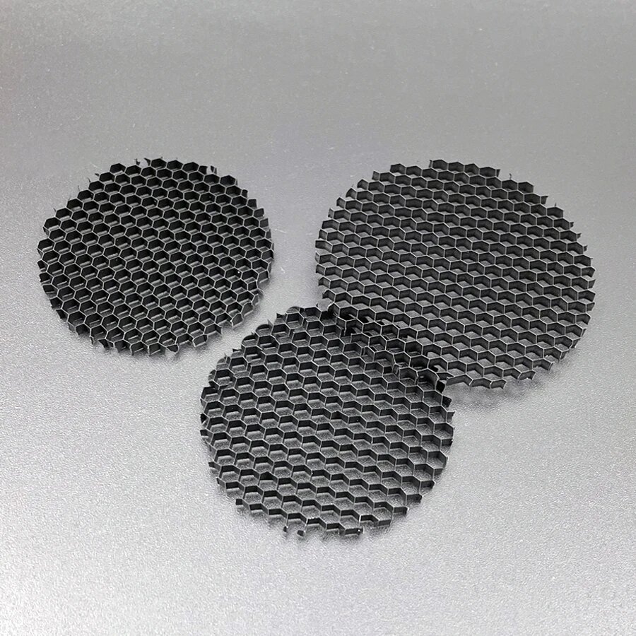 Светодиодные абажуры черные алюминиевые 10 шт 110mm