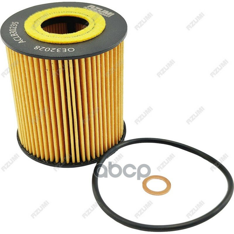 Фильтр масляный элемент BMW X5 2.9 2001 - 2003 BMW 5 2.5 2000 - 2004 BMW 5 2.5 2000 - 2003 AZUMI арт. oe32028