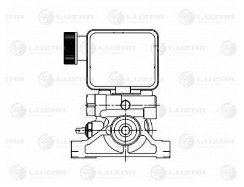 Насос ГУР Mazda 6 (GG) 02-, CX-7 02- 1.8i/2.0i/2.2i/2.3 Luzar