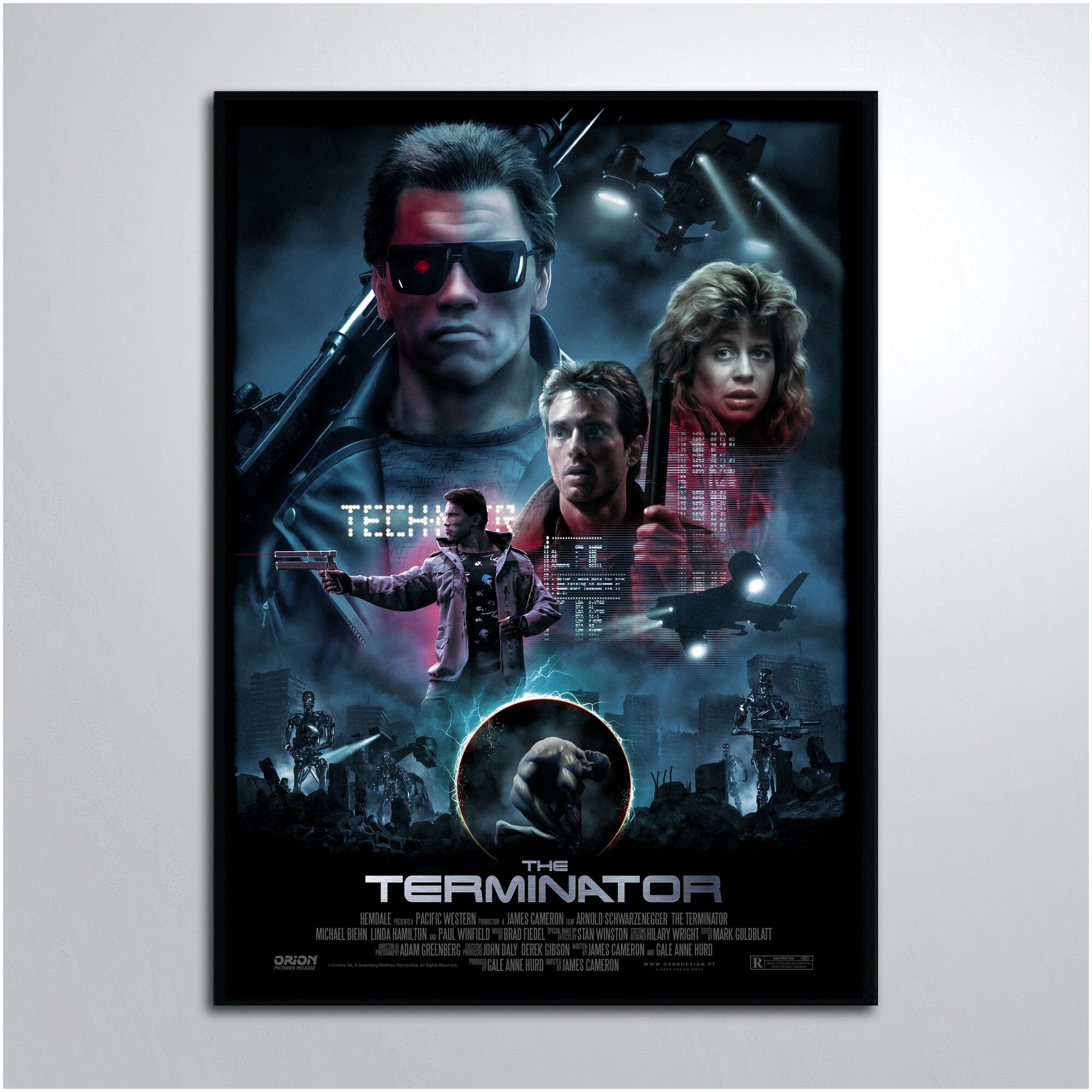 Постер в раме/ Терминатор Эпик