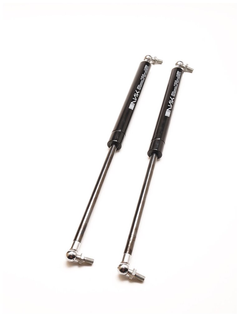 Комплект газовая пружина LIK G405 600N c угловым шарниром, d10мм, М8 (2 штуки)