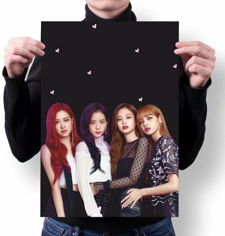 Плакат А1 принт "БлэкПинк, Blackpink" - BР0008