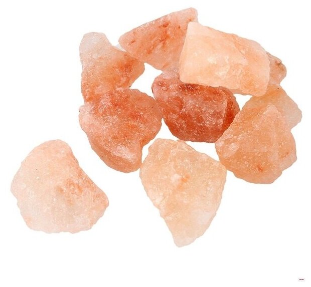 Крупная гималайская розовая соль 1 кг (крошка, 2-5 см, арт. SBR)