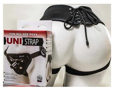 17747 Биоклон Uni Strap с корсетом. Универсальный пояс для страпонов