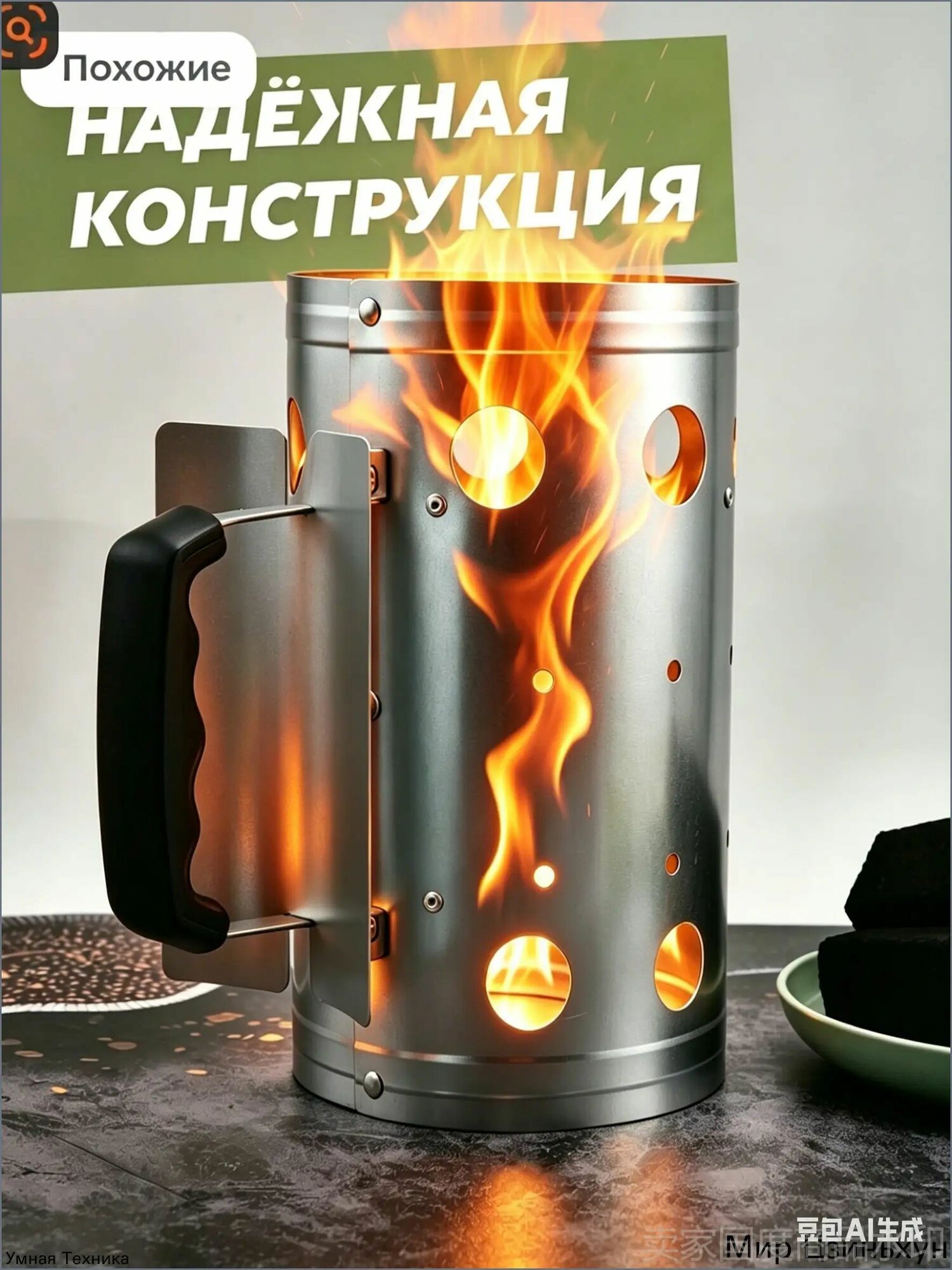 Стартер для розжига угля,27cm*16cm