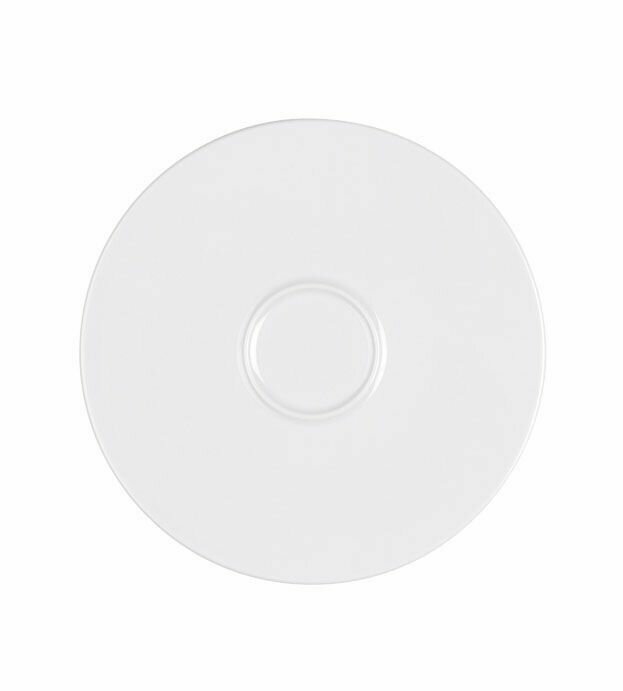 Блюдце Degrenne Salam The Blanc, 18 см, фарфор, цвет белый (210951)