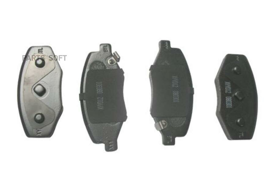 S216GN3501080 CHERY Колодки тормозные дисковые передние