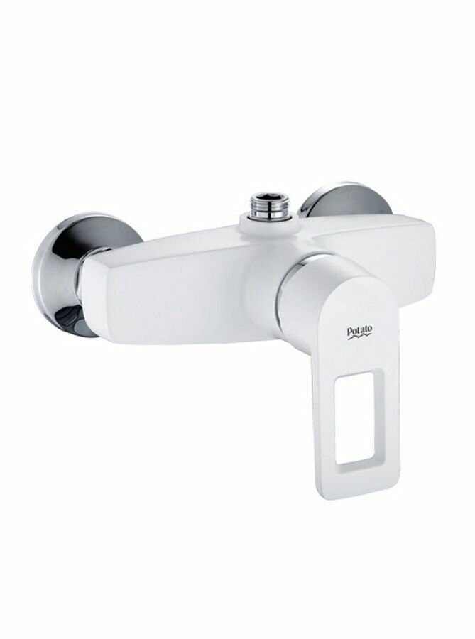 Смеситель на душ Potato P2030-7 картридж 40 мм, белый