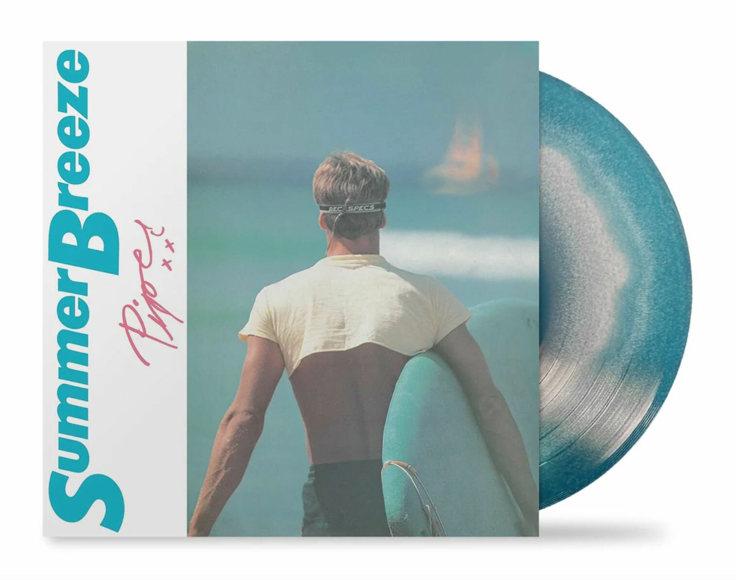 Piper - Summer Breeze (500шт в мире Wave Break USA Limited) Цвет Разбивающейся Волны, Виниловая Пластинка