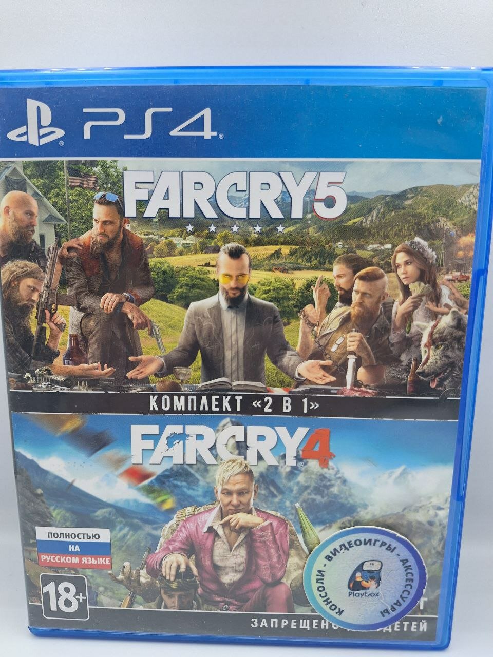 Far Cry 5 + Far Cry 4 PS4 (рус.) — фото 1