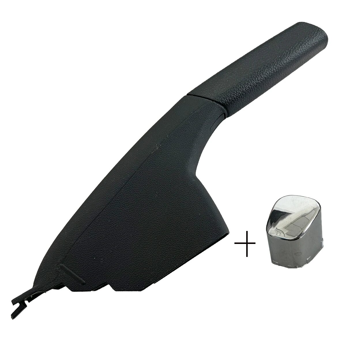 Новый черный пластиковый автомобильный рычаг ручного тормоза с накладкой на кнопку для VW Polo 5 6R MK5 2011-2018 RANDYCHEN 6R0711461 6R0711333