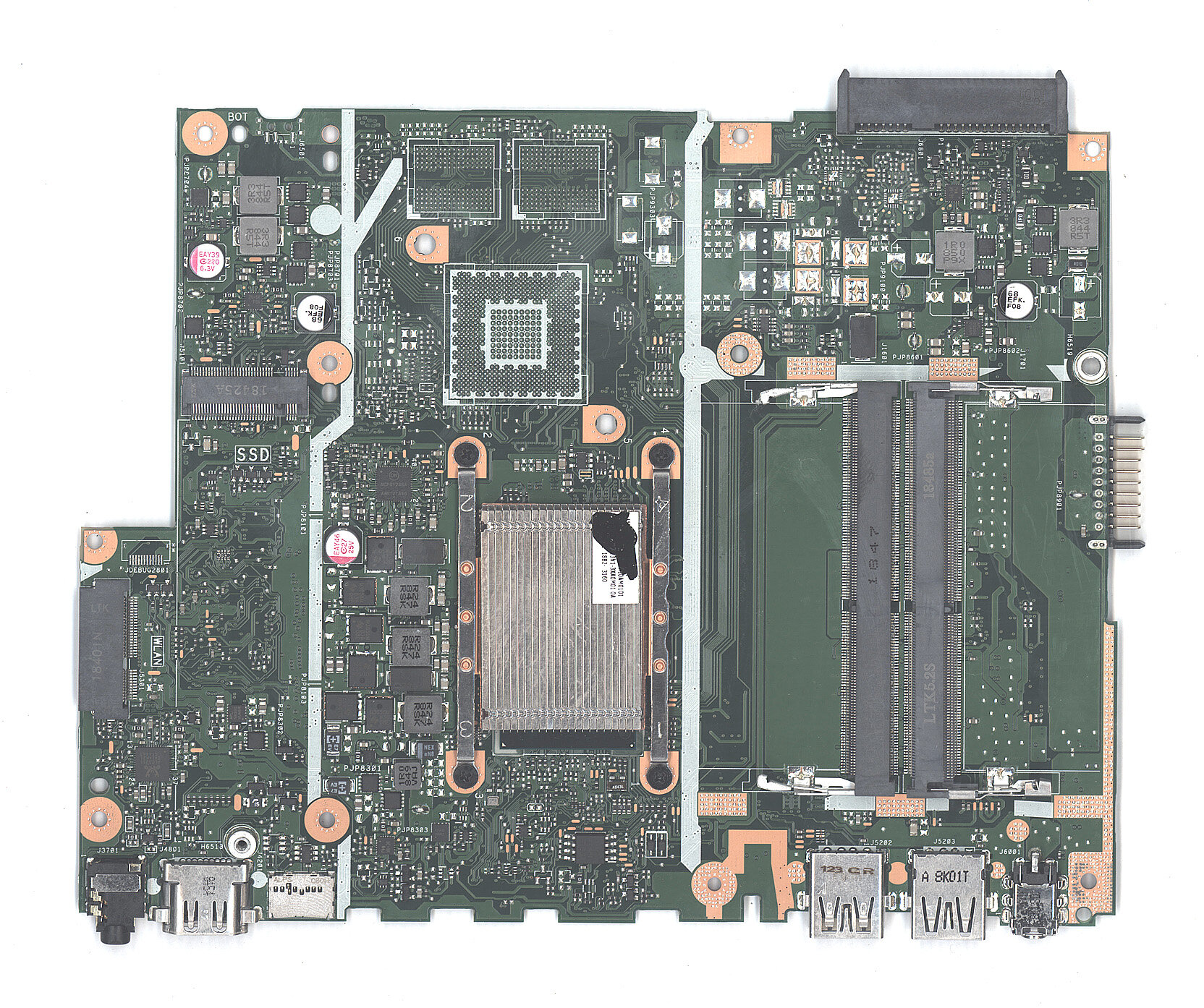 Материнская плата для ноутбука Asus X507UA I5-8250U