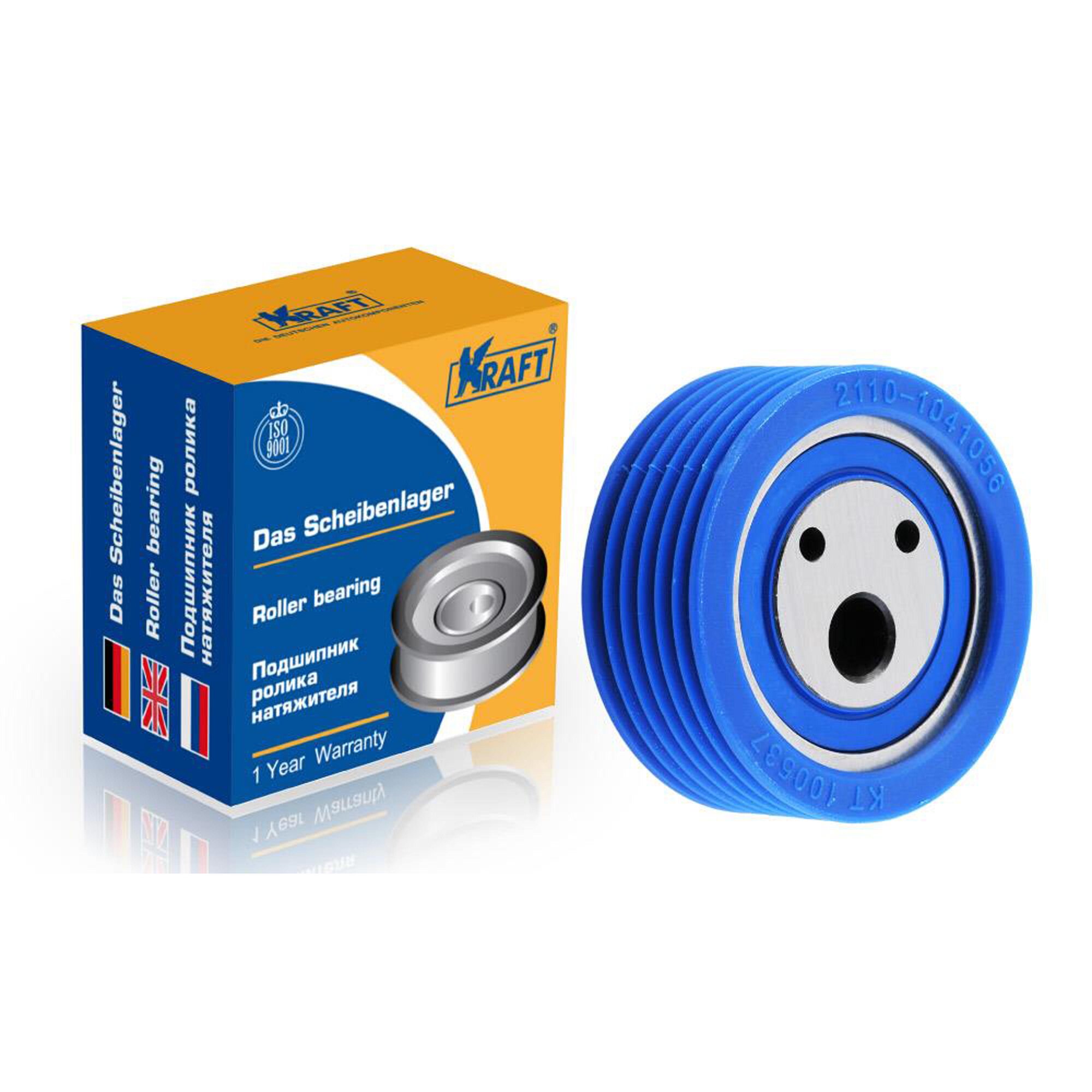 Ролик натяжной ремня ГУРа ВАЗ-2110-12 KRAFT