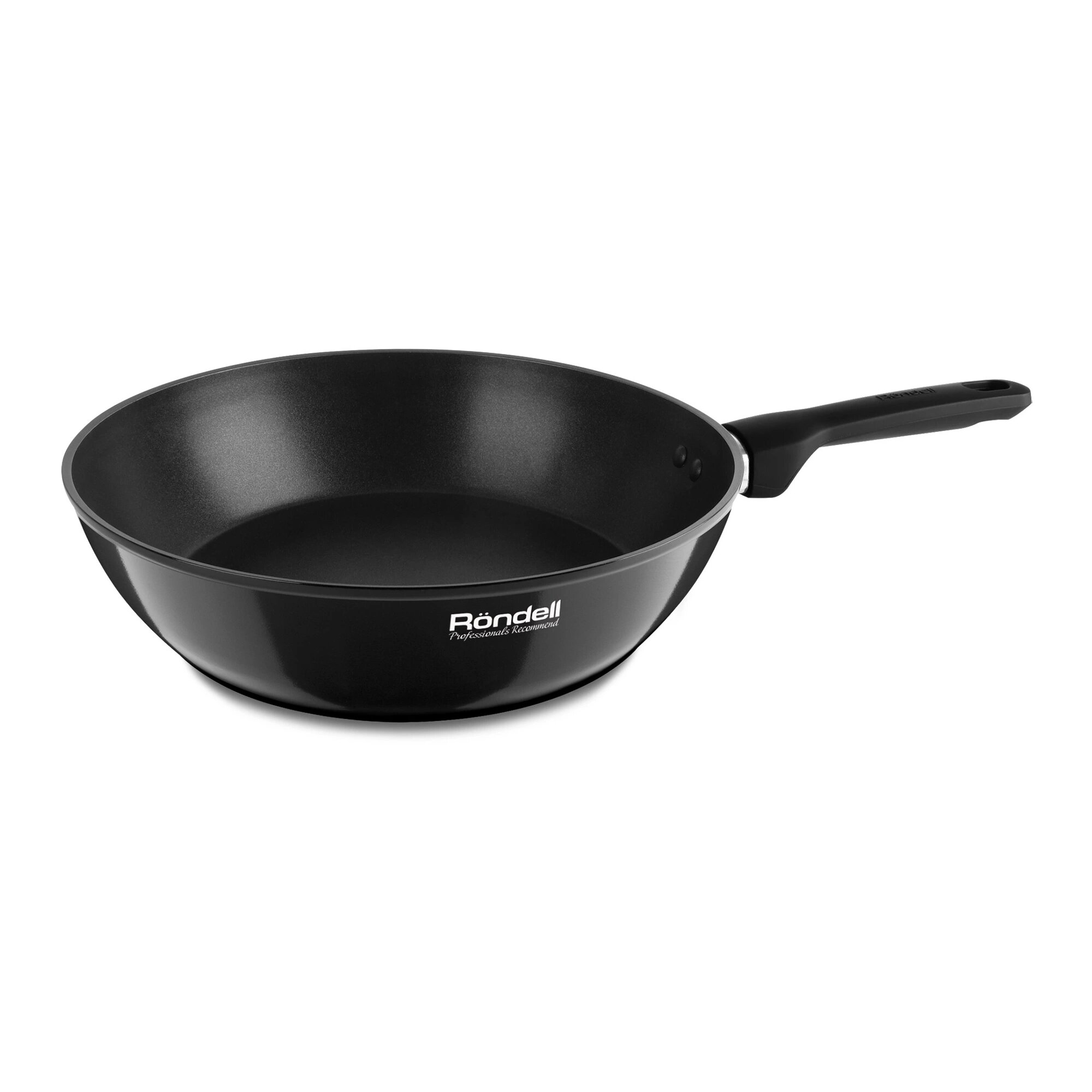 Сковорода Rondell Midnight RDA-1239, 28см, черный, Xylan Plus покрытие, без крышки