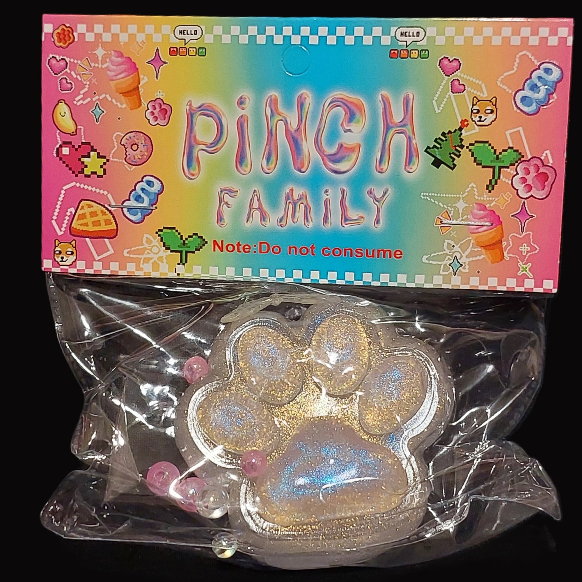 Игрушка кошачья лапка антистресс