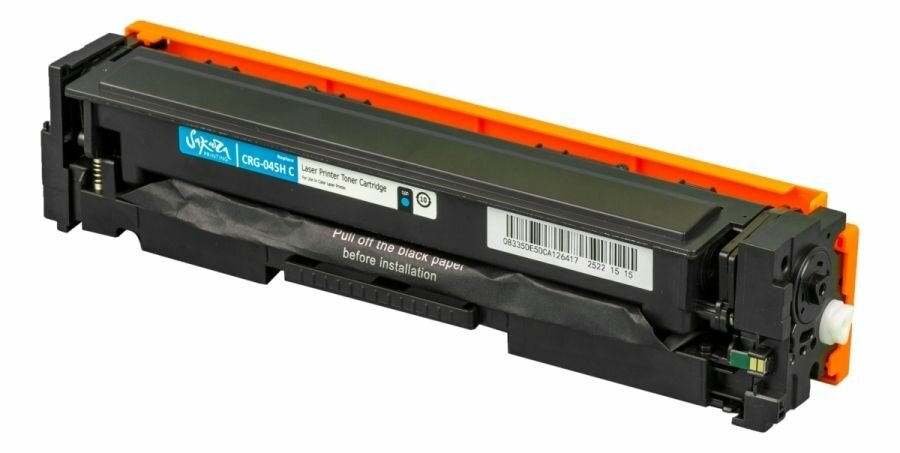 Картридж Sakura CRG045HC (1245C002) для Canon LBP-610C/MF-630C, голубой, 2200 к.