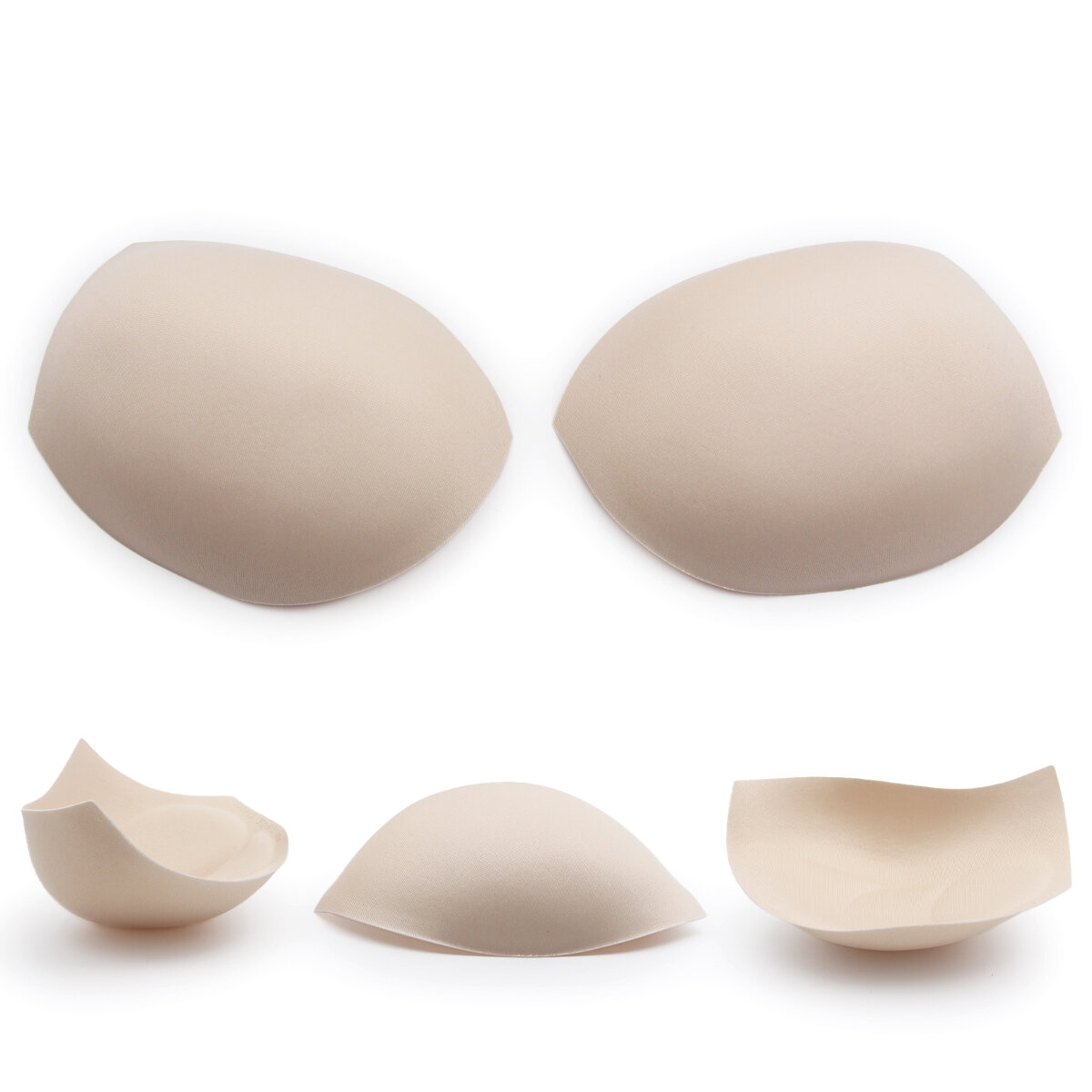 Чашечки для бюстгальтера с 'острым' уступом, эффект Push-up, Айрис, 3110, размер 40 (бежевый), 10 пар
