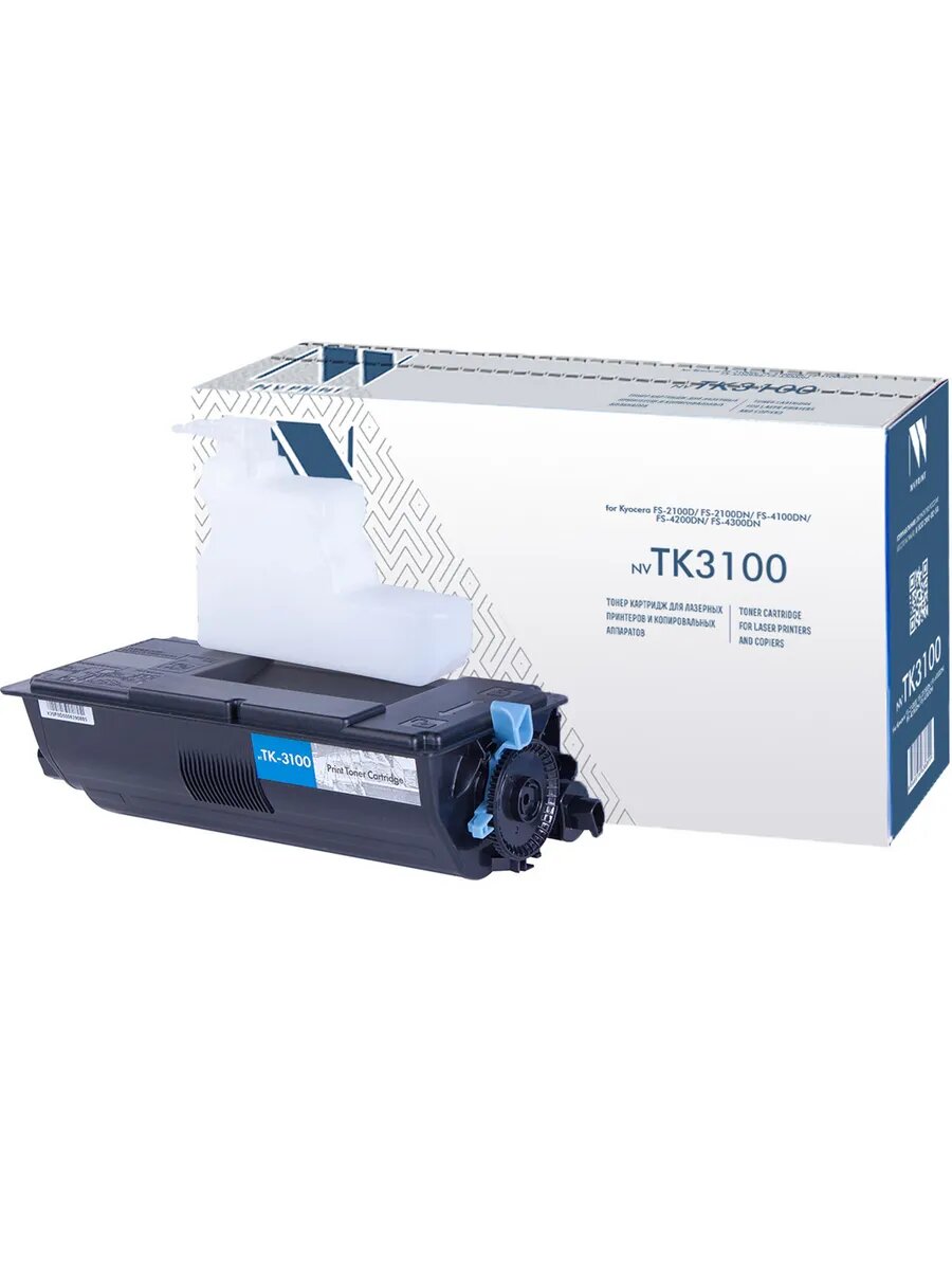 Тонер-картридж NV PRINT NV-TK-3100 совместимый для KYOCERA FS-2100/2100D/2100DN/4100/4100DN/4200/4300, 12500 стр, черный