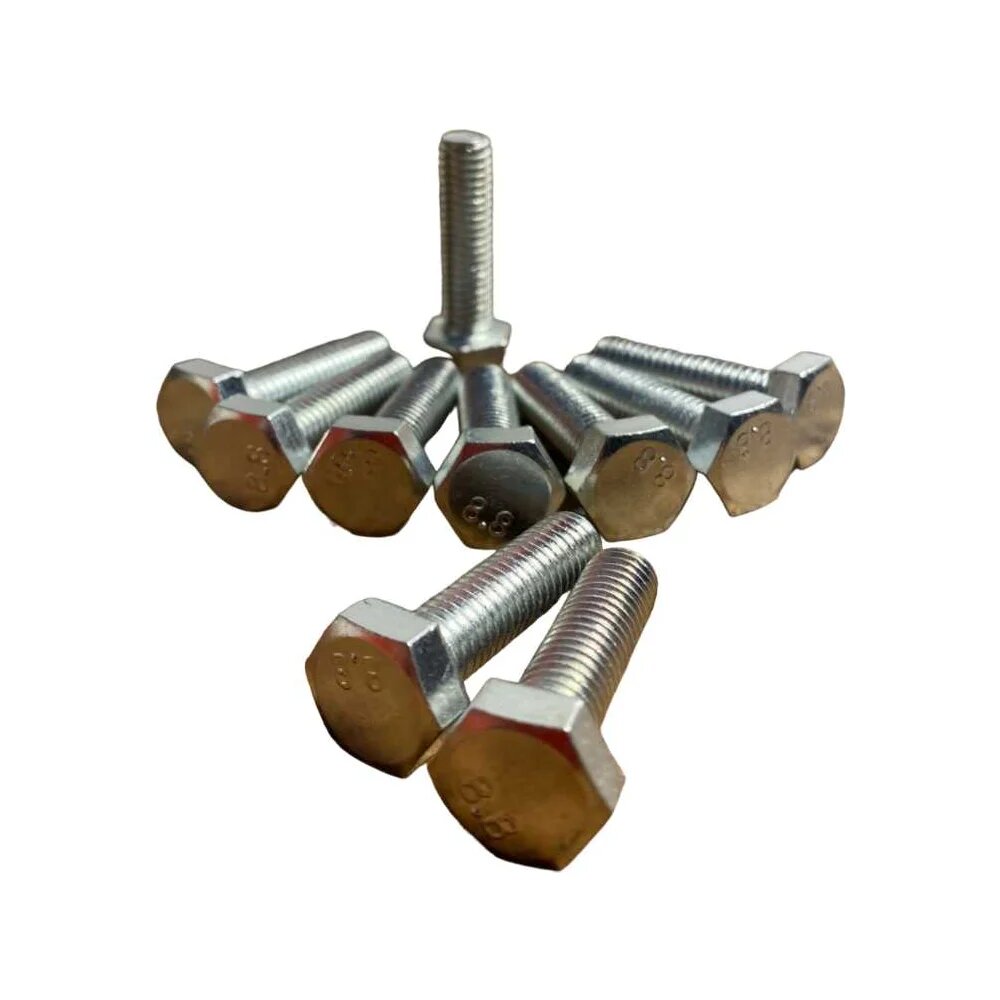 Болт 23 болта высокопрочный М8x30 ОЦ к. п.8.8 DIN933 А02000803031507 8x30, для легких конструкциях либо