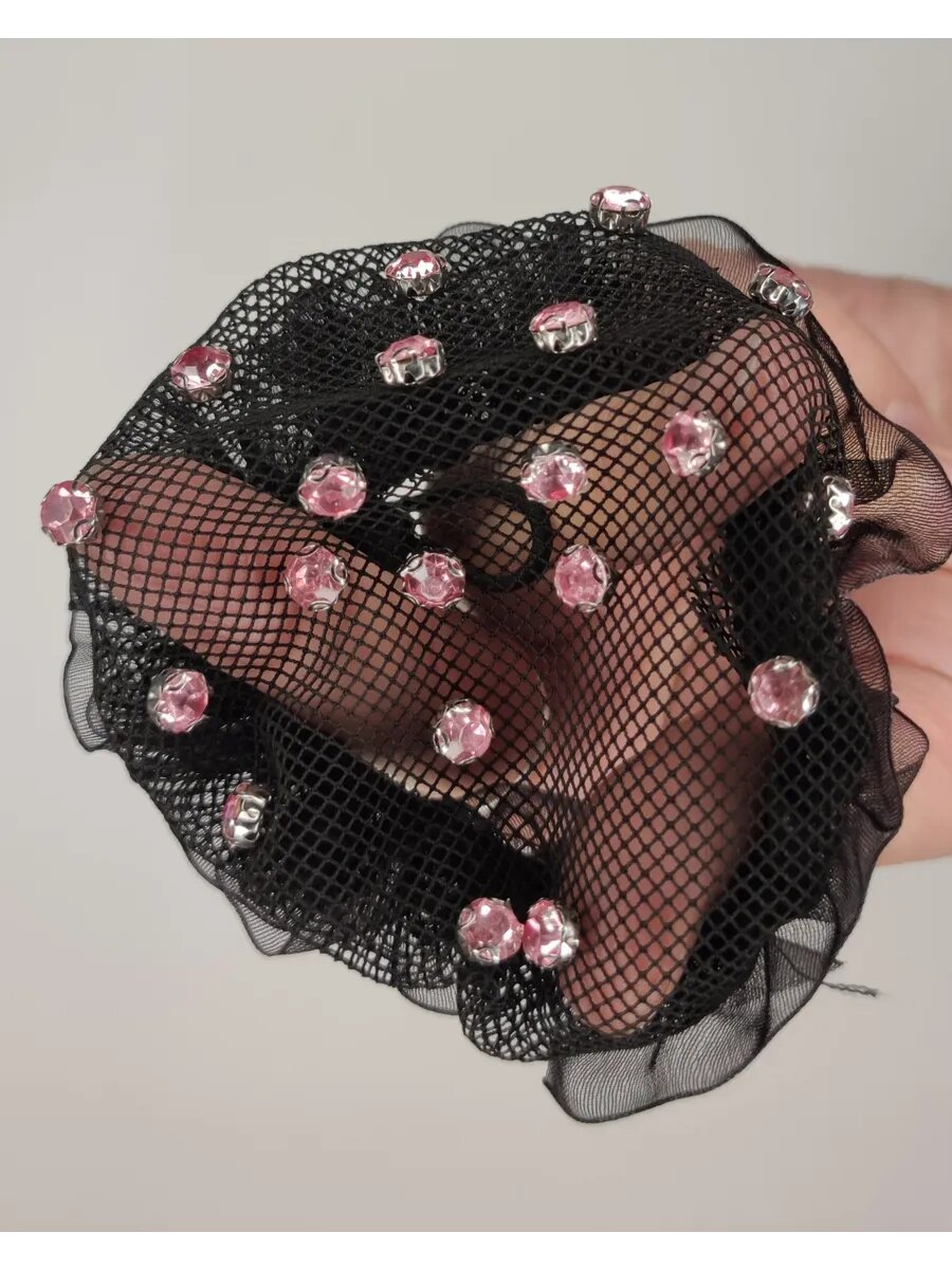 Резинка сетка на пучок 10см,2 шт