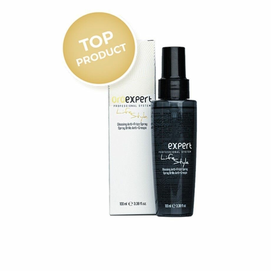 OROEXPERT Спрей для укладки волос с защитой от влаги и УФ-лучей, с эффектом блеска LIFE STYLE Glossing Anti-Friz Spray, 100 мл