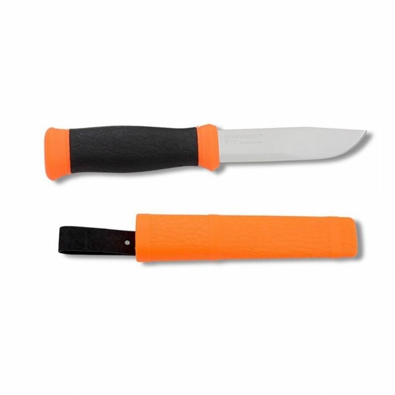 Туристический нож MORAKNIV Mora 2000, фиксированное лезвие, нержавеющая сталь 12С27